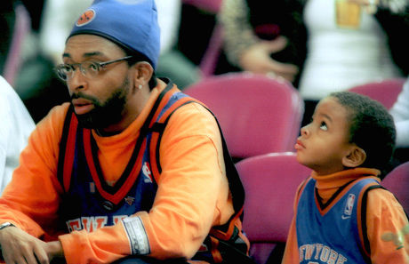 Spike Lee Son Leonard Watching Basketball Editorial Stock Photo - Stock ...
