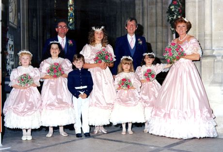 __COUNT__ THE WEDDING OF DEREK AND ELLEN JAMESON, BRITAIN - 1988 Stock ...