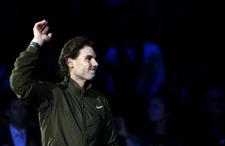 Rafael Nadal Spain Thanks Crowd During Editorial Stock Photo - Stock ...