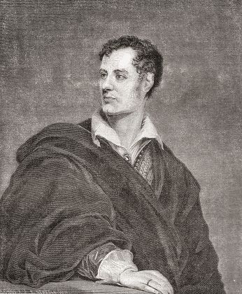 George Gordon Byron 6th Baron Byron Editorial Stock Photo - Stock Image ...