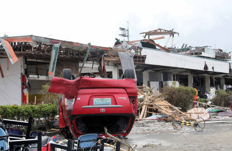 Damage Caused By Typhoon Haiyan Editorial Stock Photo - Stock Image ...