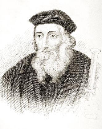 John Wycliffe Spelled Wycliff Wyclif Wicliffe Editorial Stock Photo ...