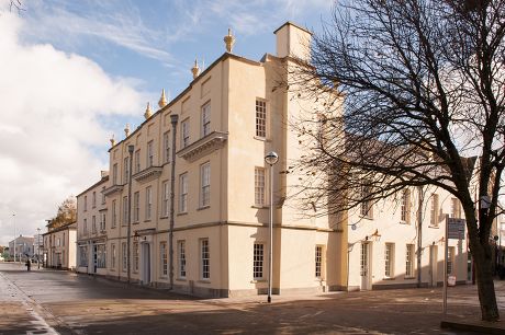 Llanelly House Restored 18th Century Georgian Editorial Stock Photo ...