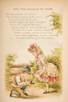Nursery Rhyme Illustration One Two Buckle Editorial Stock Photo - Stock ...