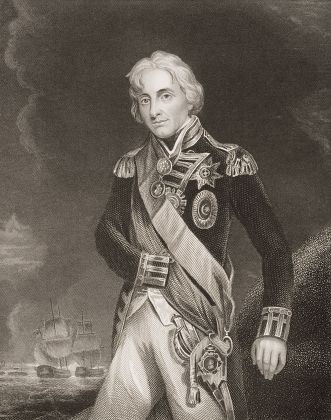Horatio Nelsonlord Nelsonviscount Nelson 17581805 British Editorial ...
