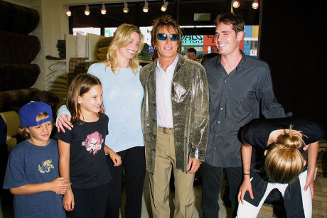 Kelly Emberg Her Ex Rod Stewart Editorial Stock Photo - Stock Image ...