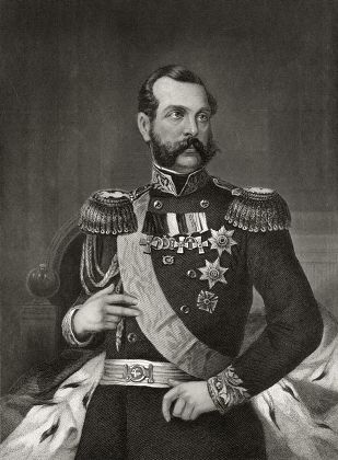 Emperor Alexander 2nd Russia 1818 1881 Editorial Stock Photo - Stock ...