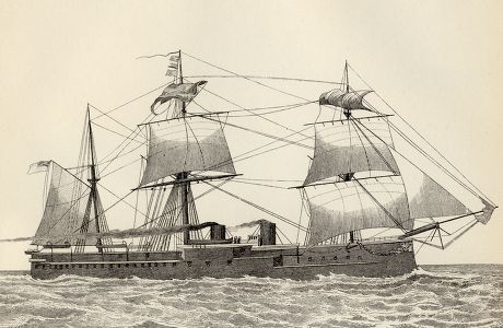 Hms Alexandra 9490 Tons Twin Screw Editorial Stock Photo - Stock Image ...