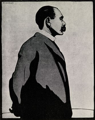 Joseph Rudyard Kipling 1865 1936 British Editorial Stock Photo - Stock ...