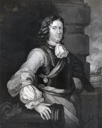 Edward Montagu 1st Earl Sandwich Viscount Editorial Stock Photo - Stock ...
