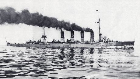 German Light Cruiser Magdeburg Which Blown Editorial Stock Photo ...