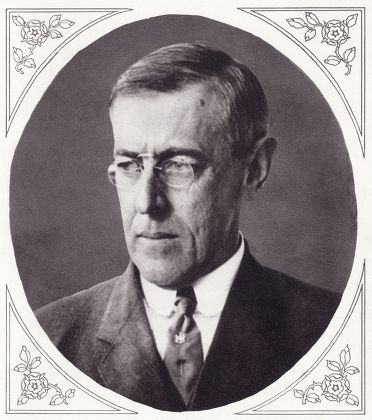Thomas Woodrow Wilson 1856 1924 28th Editorial Stock Photo - Stock ...