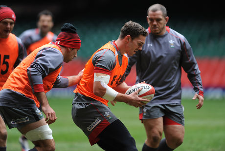 Wales Rugby Union Captains Run, Millennium Stadium, Cardiff, Wales ...