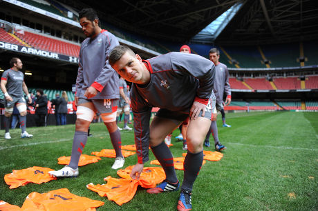 Wales Rugby Union Captains Run, Millennium Stadium, Cardiff, Wales ...