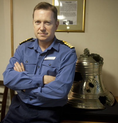 Captain Hms Illustrious Martin Connell Pictured Editorial Stock Photo ...