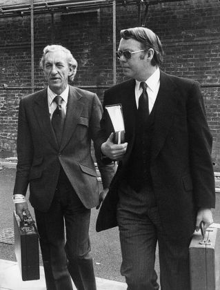 Raymond Baxter Left Arriving Uxbridge County Editorial Stock Photo ...