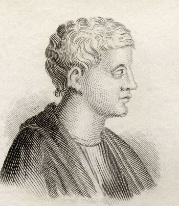 Quintus Horatius Flaccus 65 Bc 8 Editorial Stock Photo - Stock Image ...