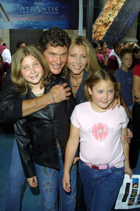 David Hasselhoff Family Editorial Stock Photo - Stock Image | Shutterstock
