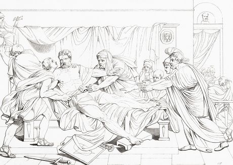Death Cato After Work By Francois Editorial Stock Photo - Stock Image ...