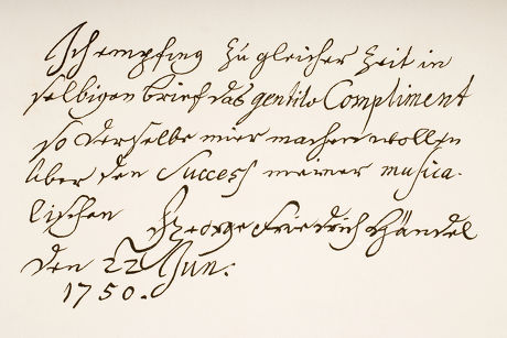 George Frideric Handel Georg Friedrich 1685 Editorial Stock Photo ...