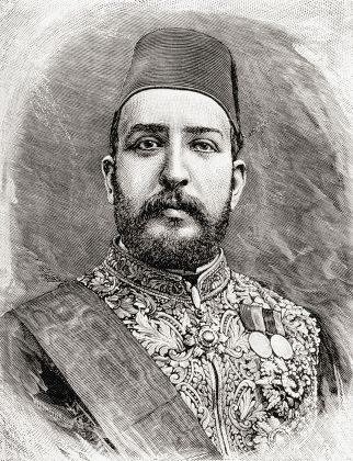 Hh Muhammed Tewfik Pasha Tawfiq Egypt Editorial Stock Photo - Stock ...