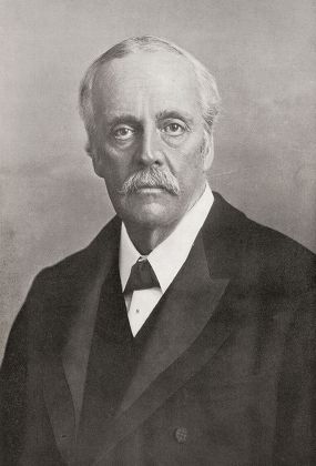 Arthur James Balfour 1st Earl Balfour Editorial Stock Photo - Stock ...