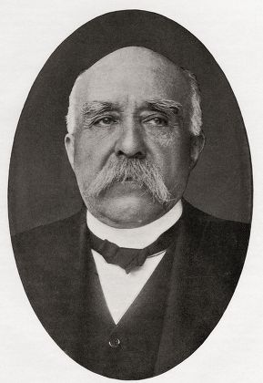 Georges Benjamin Clemenceau 1841 1929 French Editorial Stock Photo ...