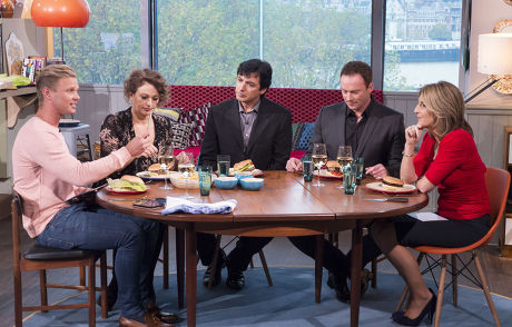 Jeff Brazier Nadia Sawalha Jeanchristophe Novelli Editorial Stock Photo ...