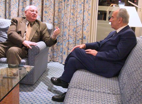 MIKHAIL GORBACHEV FILMING 'SECRETS OF POWER', JERUSALEM, ISRAEL - 29 ...