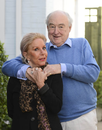 4 Henry Blofeld and wife-to-be Valeria Chianale at their home in ...