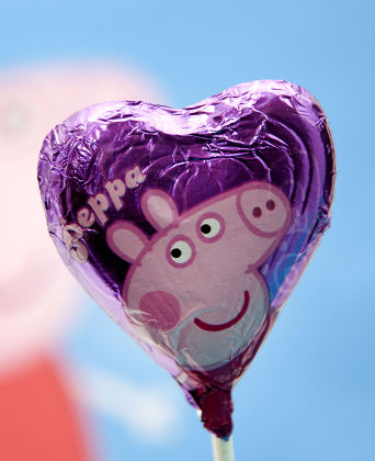 Peppa Pig Chocolate Lollipop Editorial Stock Photo - Stock Image ...