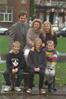Rev Shaun Atkins Wife Daily Telegraph Editorial Stock Photo - Stock ...