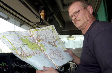 German Lorry Driver Bernd Baltes Who Editorial Stock Photo - Stock ...