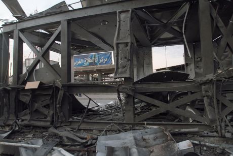 Aftermath Explosion Bus Station Alsoumariyeh City Editorial Stock Photo ...