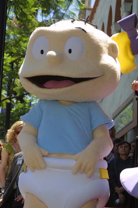 Rugrats Get Star On Hollywood Walk - Foto de stock de contenido ...