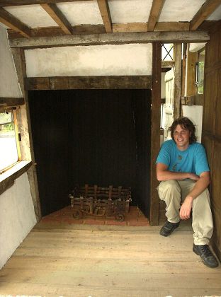 Daniel Lobb His Inglenook Fireplace Rose Editorial Stock Photo - Stock ...