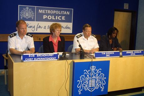 POLICE PRESS CONFERENCE, NEW SCOTLAND YARD, LONDON, BRITAIN - 17 JUL ...