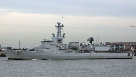 Belgian Frigate Bns Louise Marie Carrying Editorial Stock Photo - Stock ...