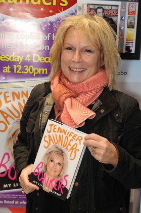 Jennifer Saunders 'Bonkers: My Life in Laughs' book signing, Bluewater ...