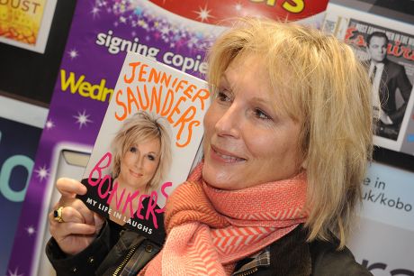 Jennifer Saunders 'Bonkers: My Life in Laughs' book signing, Bluewater ...