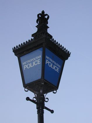 Metropolitan Police Lamp Editorial Stock Photo - Stock Image | Shutterstock