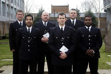 Metropolitan Police Officers Who Received Commendations Editorial Stock ...
