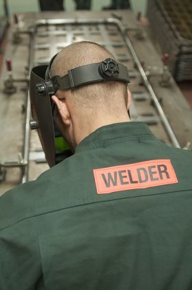 Prisoner Welding Prison Workshop Making Prison Editorial Stock Photo ...
