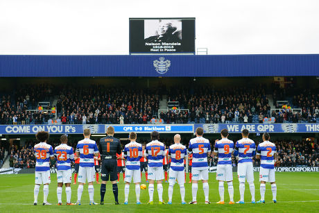 Qpr Team Line Remember Nelson Mandela Editorial Stock Photo - Stock ...