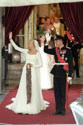 Crown Prince Haakon Magnus Mette Marit Redakčních stock fotografií ...