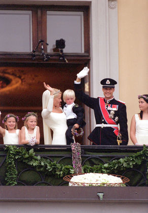Wedding Prince Haakon Magnus Mette Marit Editorial Stock Photo - Stock ...