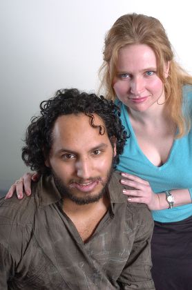 Mohammed Nino Abdelhady Fiancee Myfanwy Marshall Editorial Stock Photo ...