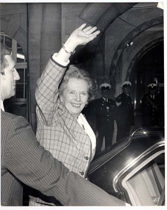 Baroness Thatcher Kesteven 1983 Margaret Thatcher Editorial Stock Photo ...