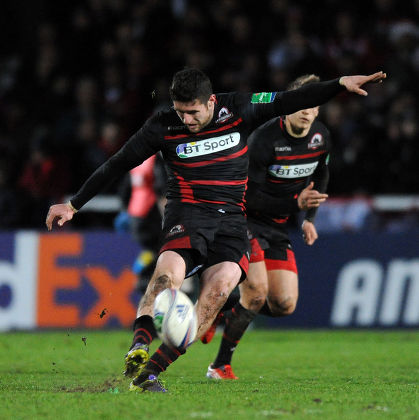 Jack Cuthbert Edinburgh Full Back Kicks Editorial Stock Photo - Stock ...