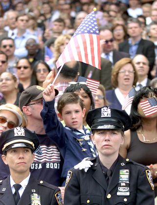 Emergency Worker During Memorial Service Yankee Editorial Stock Photo ...